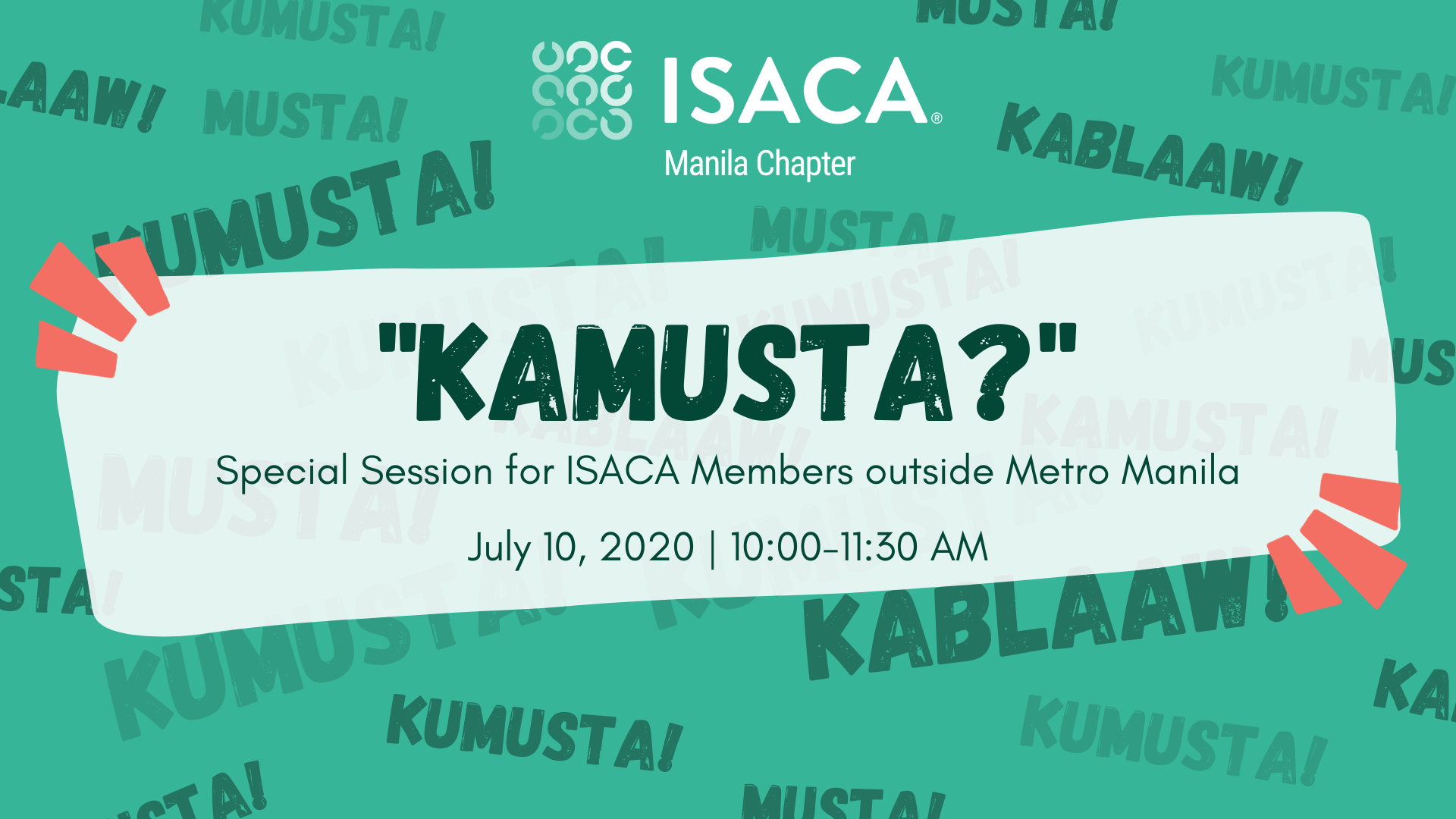 Kamustahan Session - Manila Chapter
