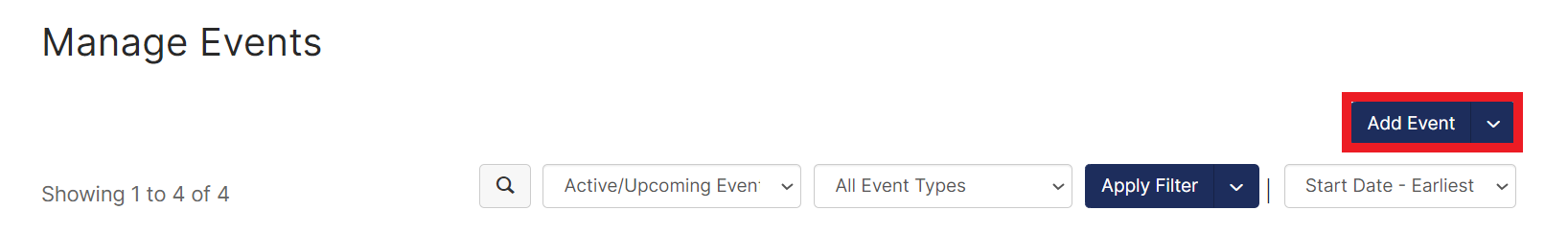 Event Manager - Engage