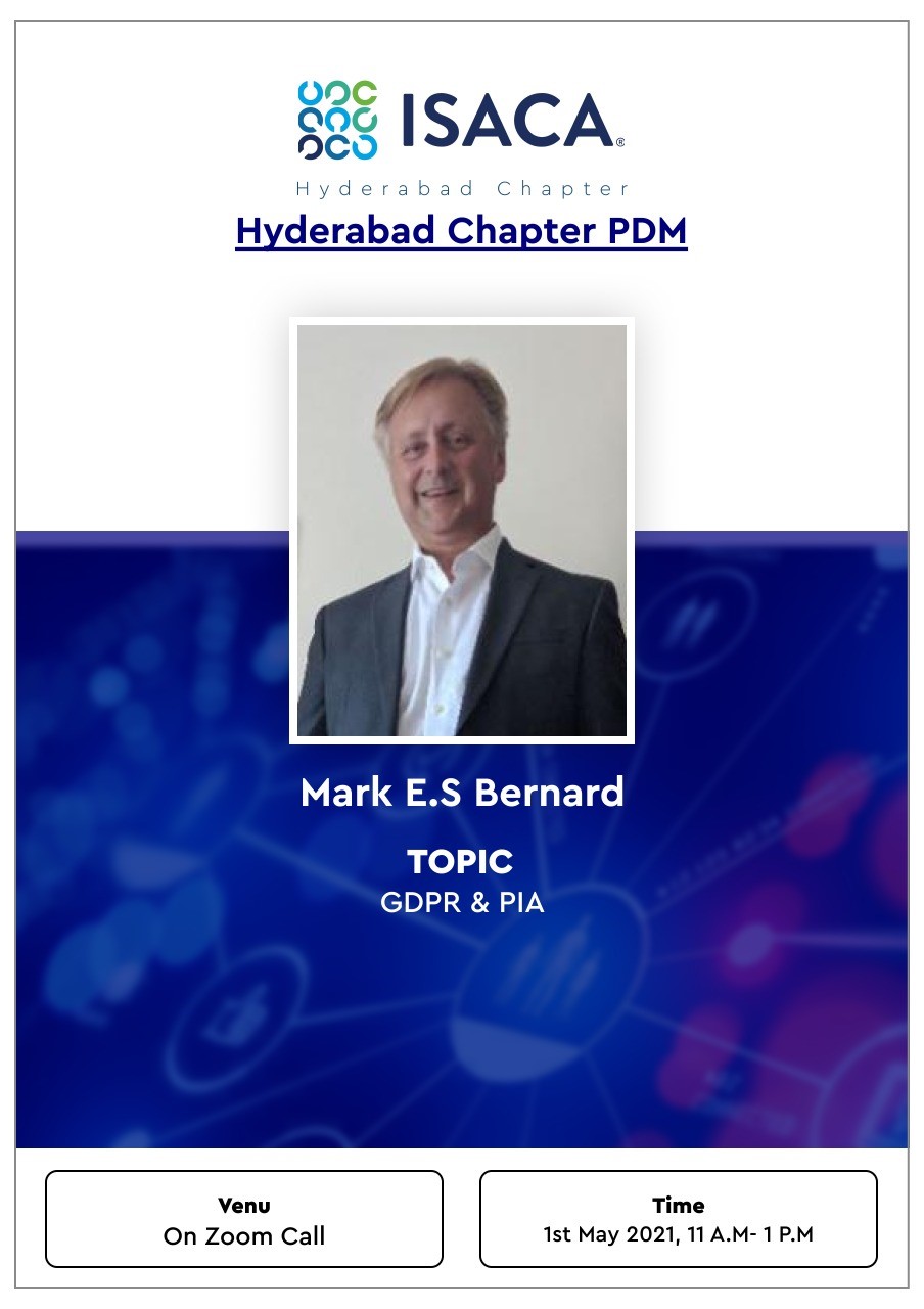 PDM on GDPR & PIA - Hyderabad Chapter