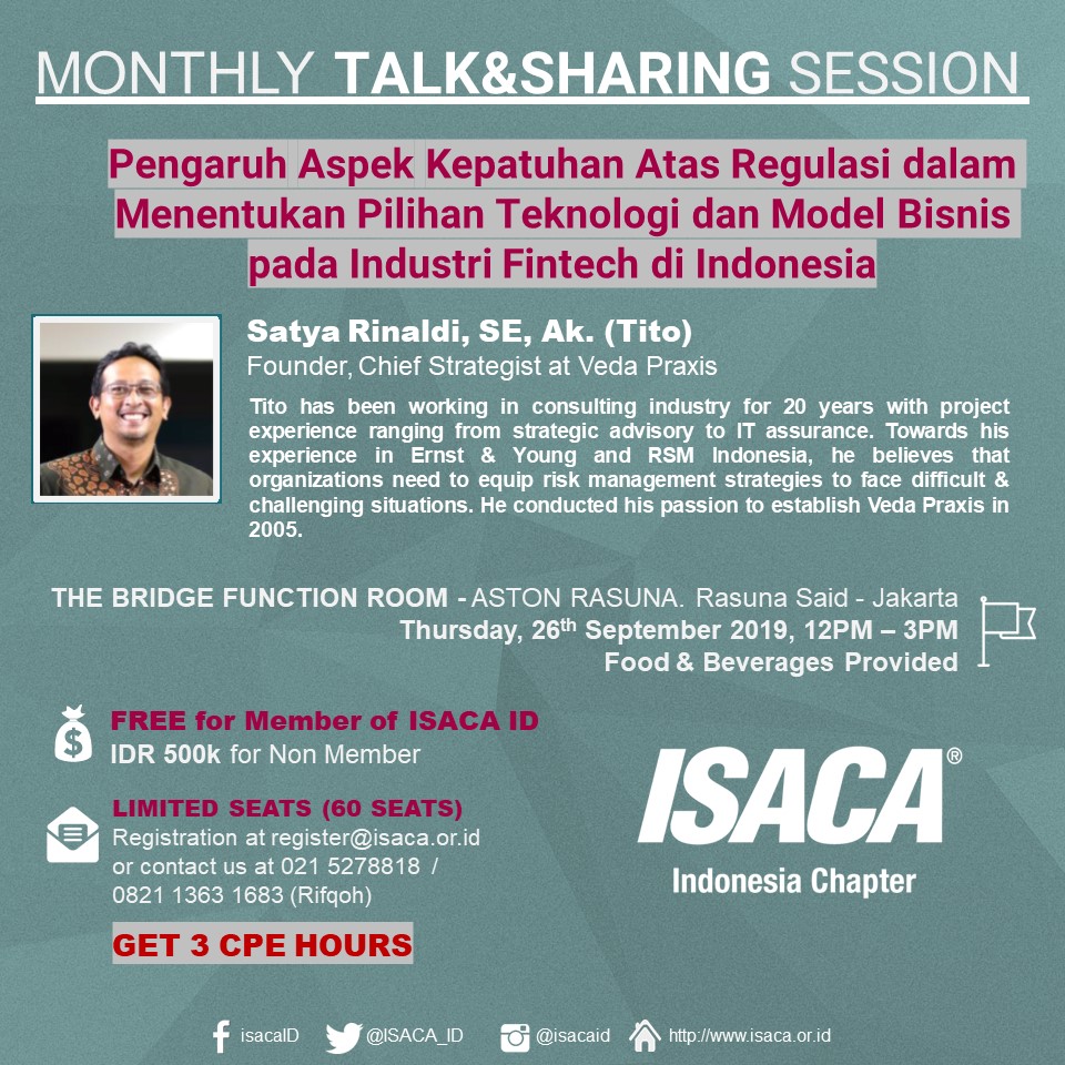 Monthly Talk & Sharing Session - Indonesia Chapter
