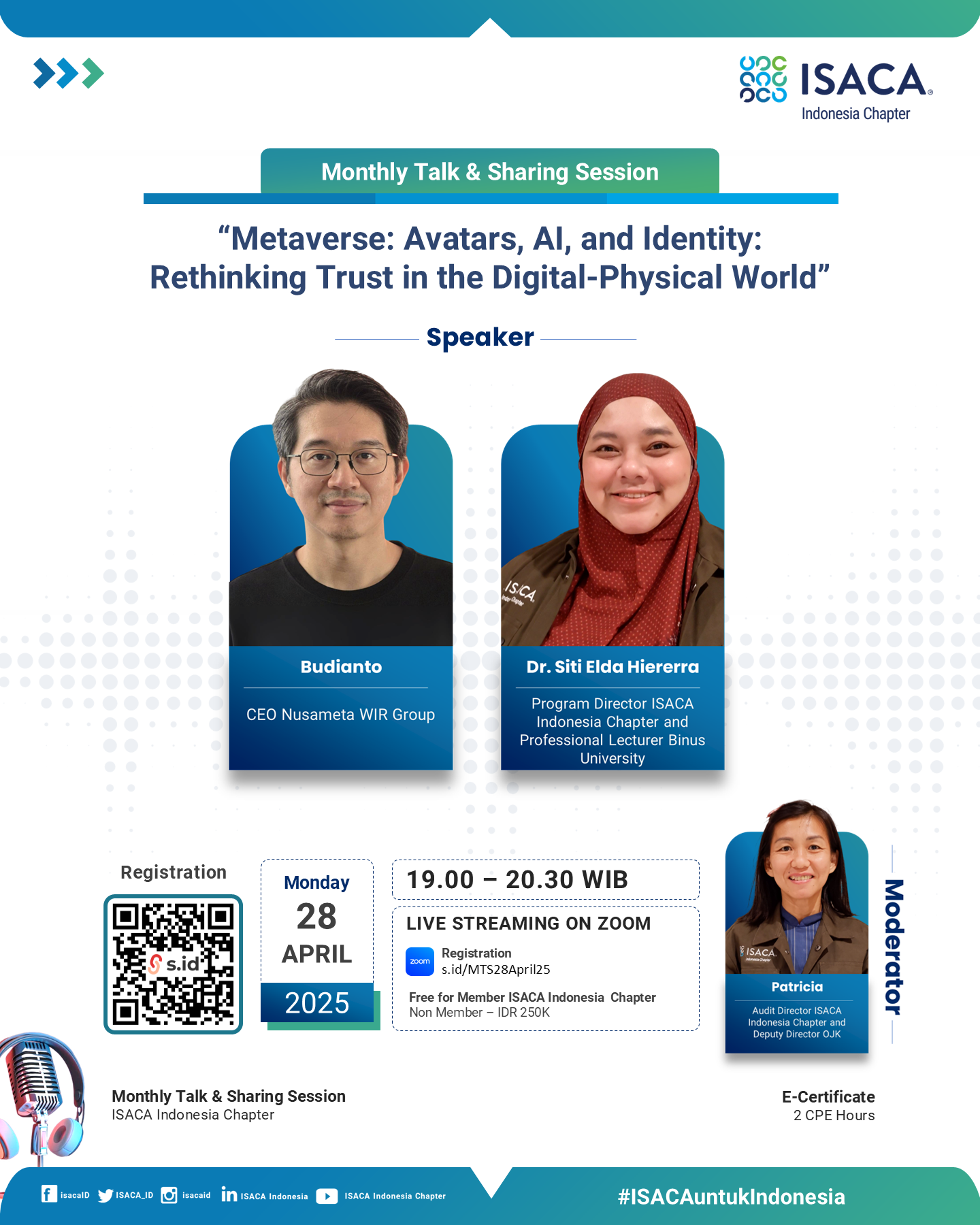 Monthly Talk & Sharing Session | 28 April 2025 - Indonesia Chapter