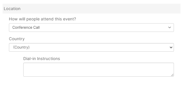 Event Manager - Engage