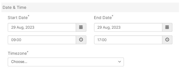 Event Manager - Engage