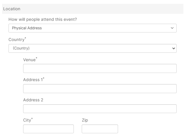 Event Manager - Engage