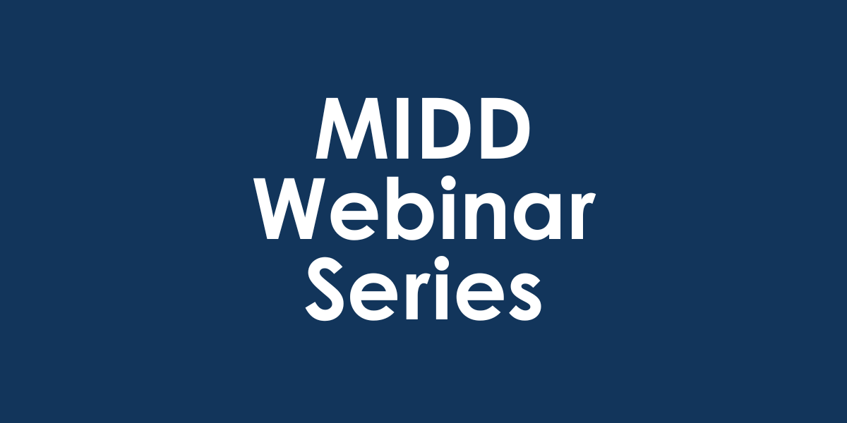 MIDD Webinar Series | Model-Informed Drug Development (MIDD): Steps ...