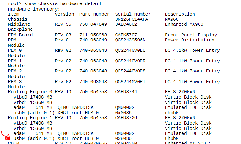Error on snapshot MX104 | Routing