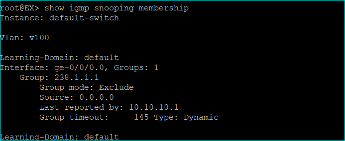 IGMP snooping and mcast issue | Routing