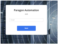 Service Orchestration with Paragon Automation