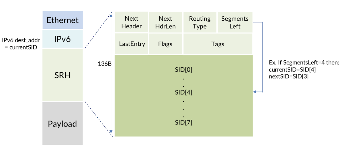 SRv6 in PTX Express 5