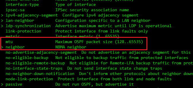 OSPF MTU configuration | SRX OSPF MTU configuration | SRX