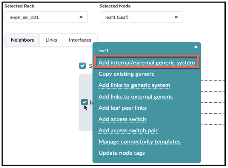 Apstra Day 2: Generic Systems