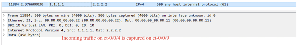 ACX7000 ERSPAN and Port Mirroring