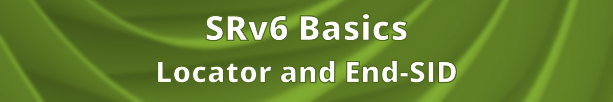 SRv6 Basics: Locator and End SIDs