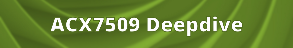 ACX7509 Deepdive