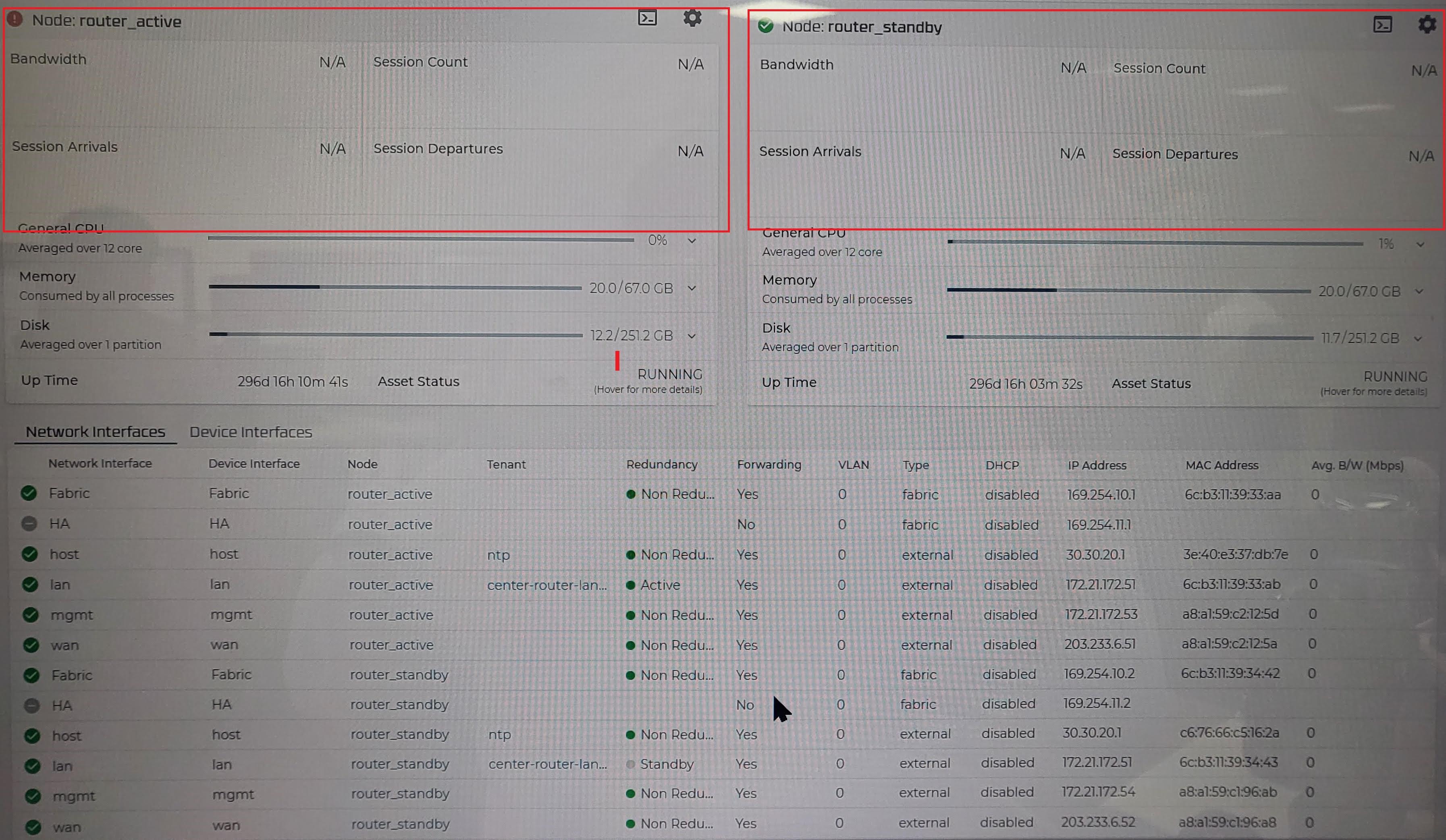 [SSR-128T] I need help with SSR dashboard display error. | SD-WAN