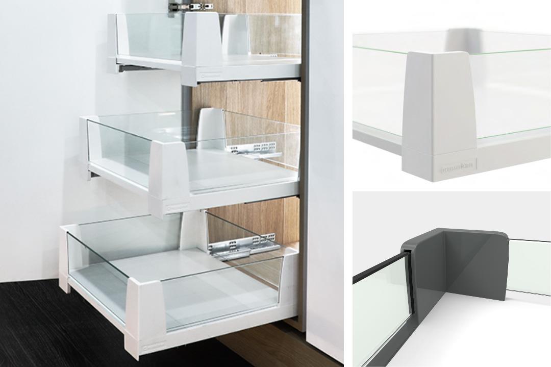 Beautiful, custom storage with the MiO Drawers from Häfele