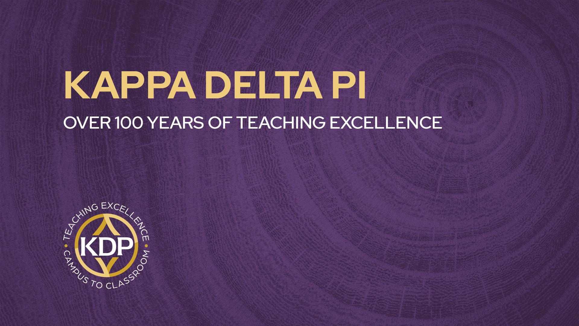 Our History - Kappa Delta Pi