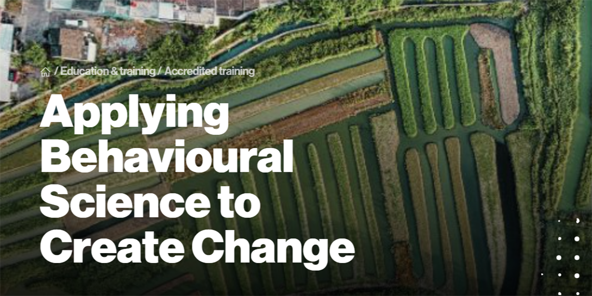 Applying Behavioural Science to Create Change - Landcarer