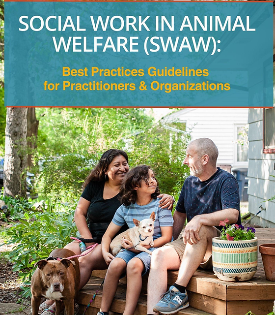 📢 The 2025 Social Work in Animal Welfare (SWAW) Guidelines are here ...