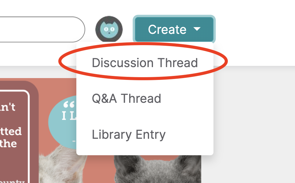 How to Create a Discussion Thread in Maddie's Pet Forum | Forum Support ...