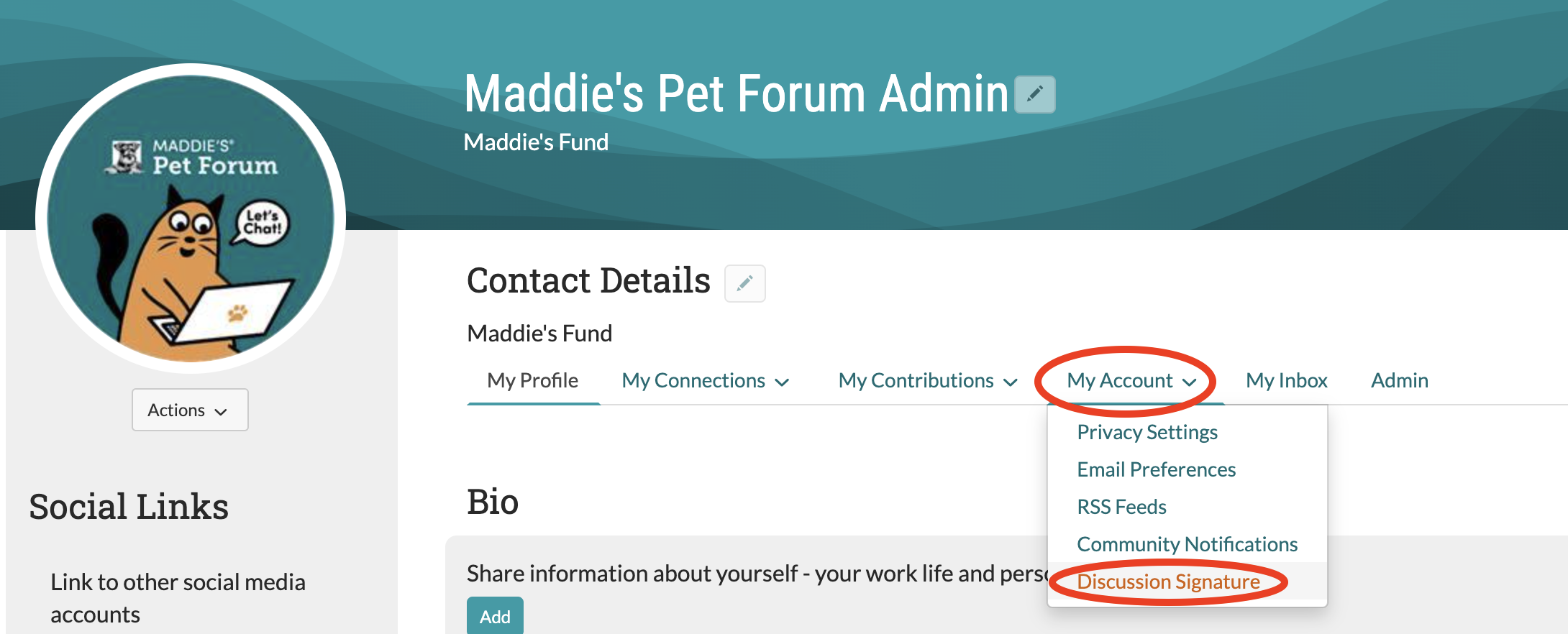 Customize Your Discussion Signature | Forum Support, Tutorials & Tips