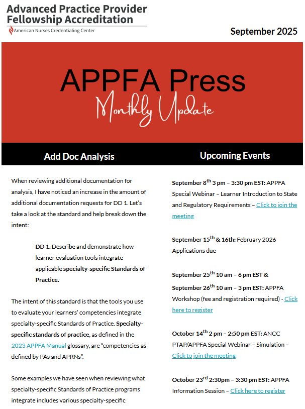 Home - APPFA Learning Community