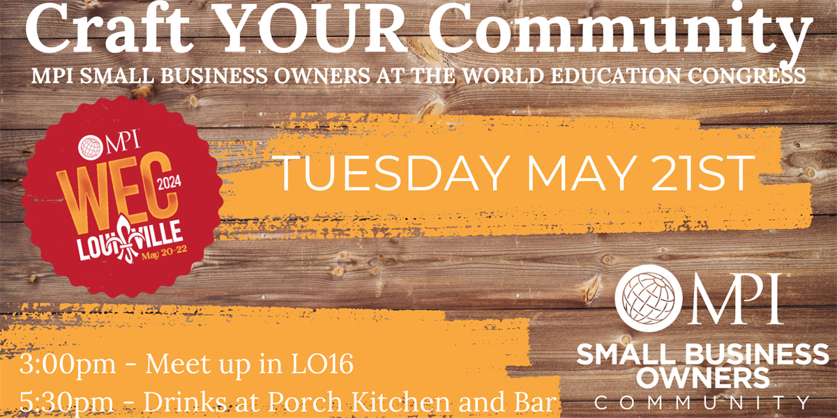 Upcoming Events - MPI Forums