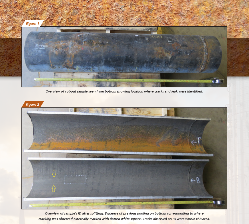 Sulfide Stress Cracking of a Pipe in a Sour Gas Processing Plant