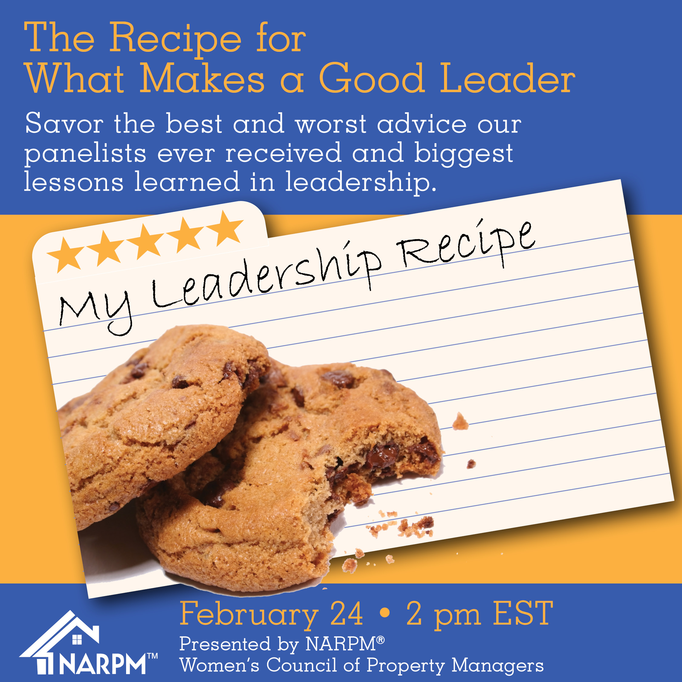 Webinar: The Recipe for What Makes a Good Leader - NARPM Community