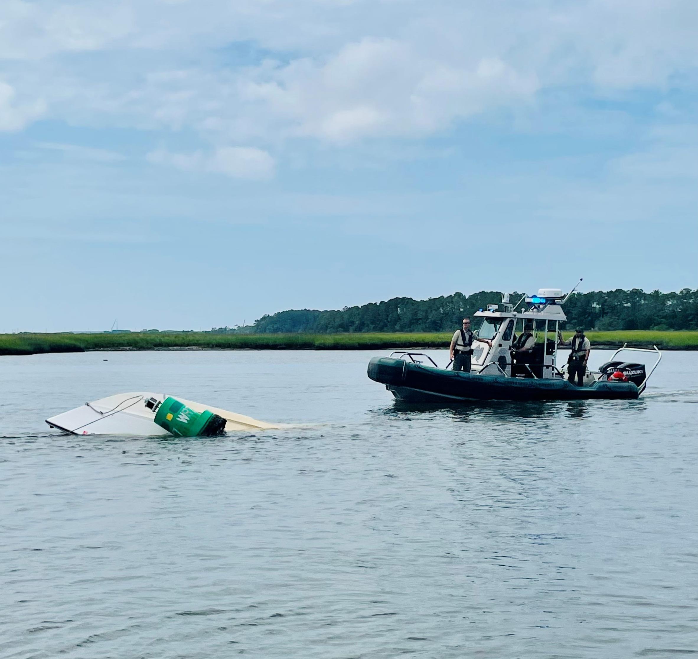 NCWRC Law Enforcement Major and Basic Academy Recruit Save Boaters