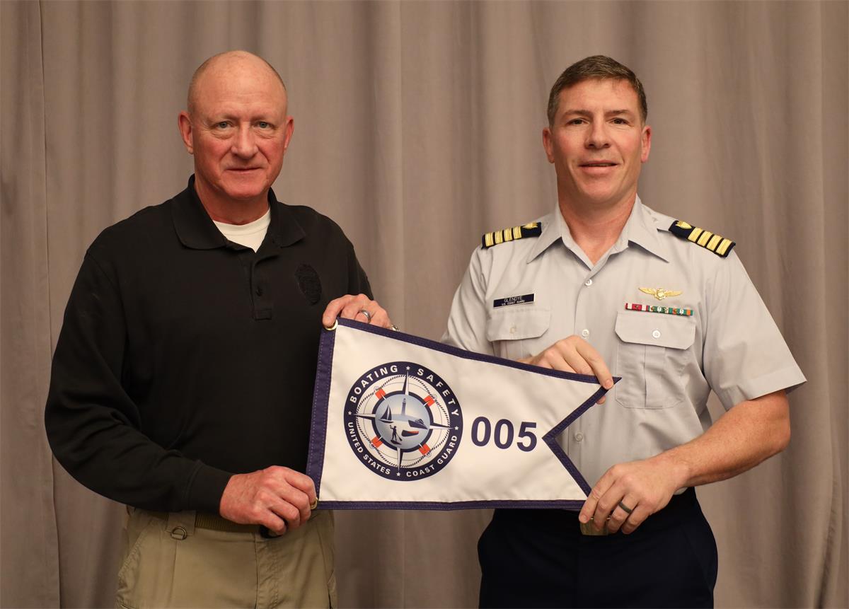 Lieutenant Kenton Turner Honored with the Recreational Boating Safety ...