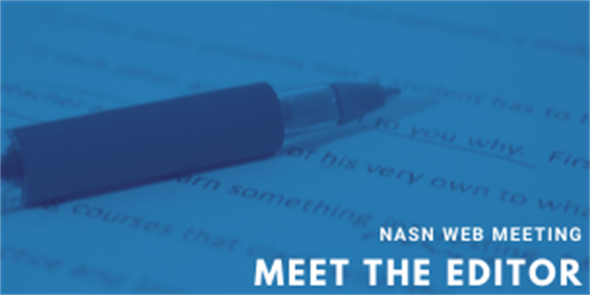 Web Meeting 012324: Meet the Editor: Introducing Dr. Cathy Yonkaitis ...