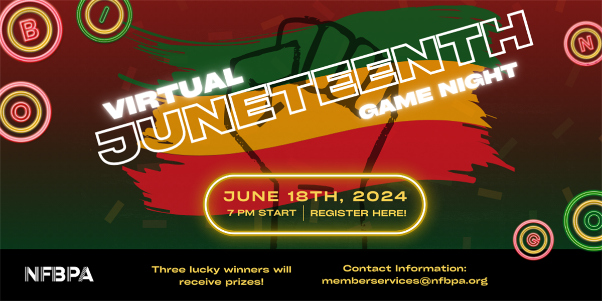 Virtual Juneteenth Game Night - NFBPA