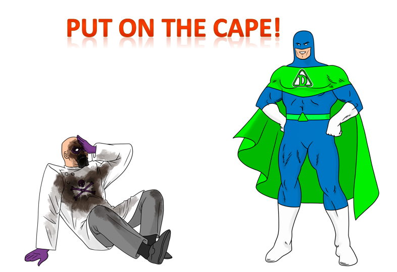 Super Villains and Lab Safety: Origin Stories