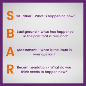 Creating an SBAR, Know Your Audience