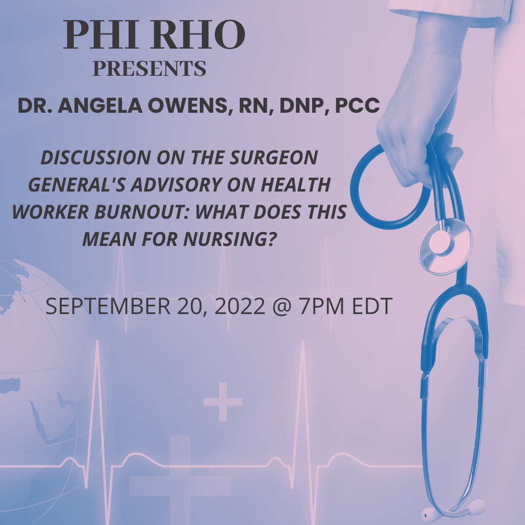 Phi Rho Membership Meeting - Phi Rho Chapter