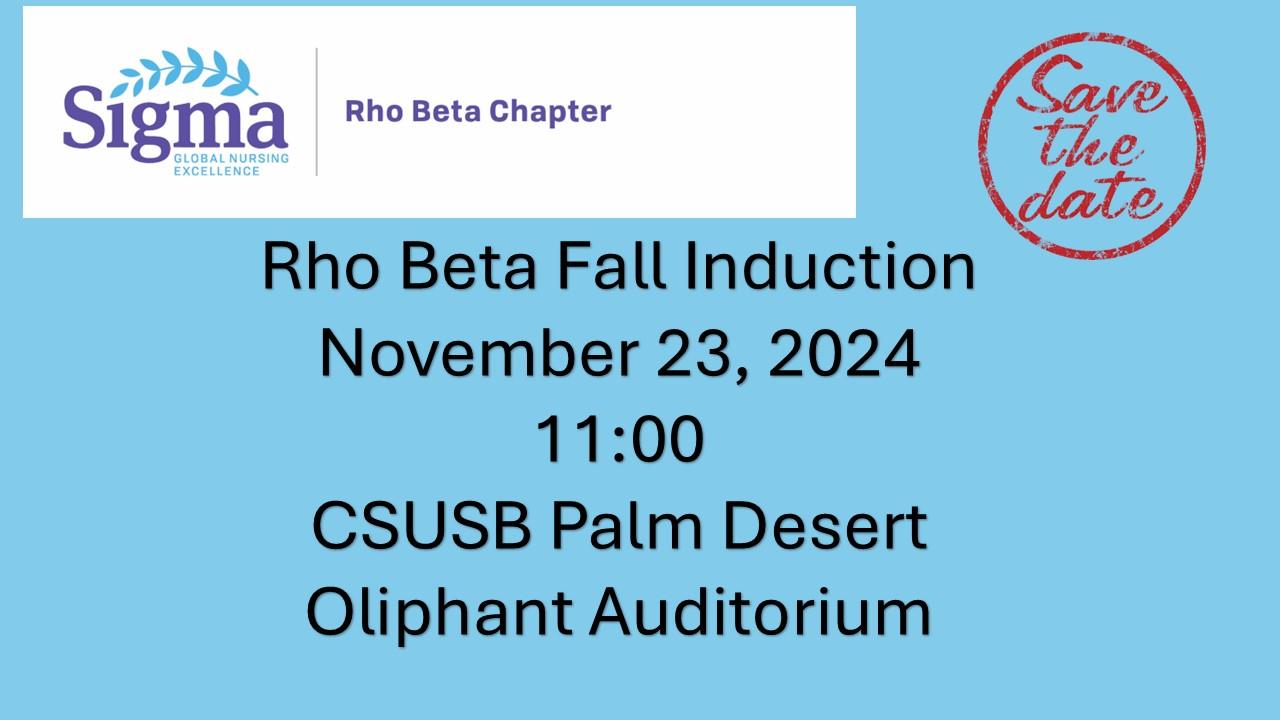 Home - Rho Beta Chapter