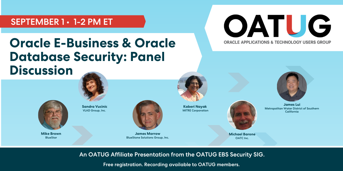 Calendar of Events - Oracle Applications & Technology Users Group