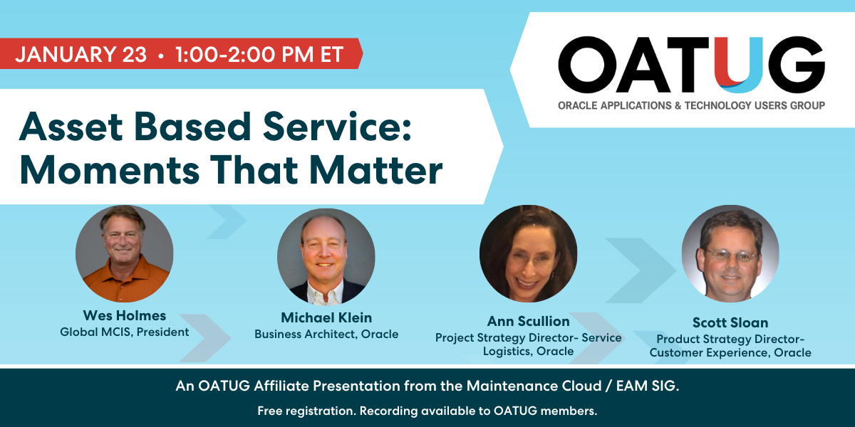 Asset Based Service: Moments That Matter - Oracle Applications ...