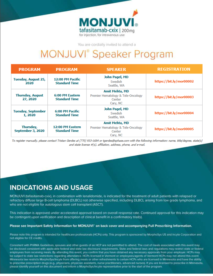 MONJUVI Speaker Program - ONS Communities