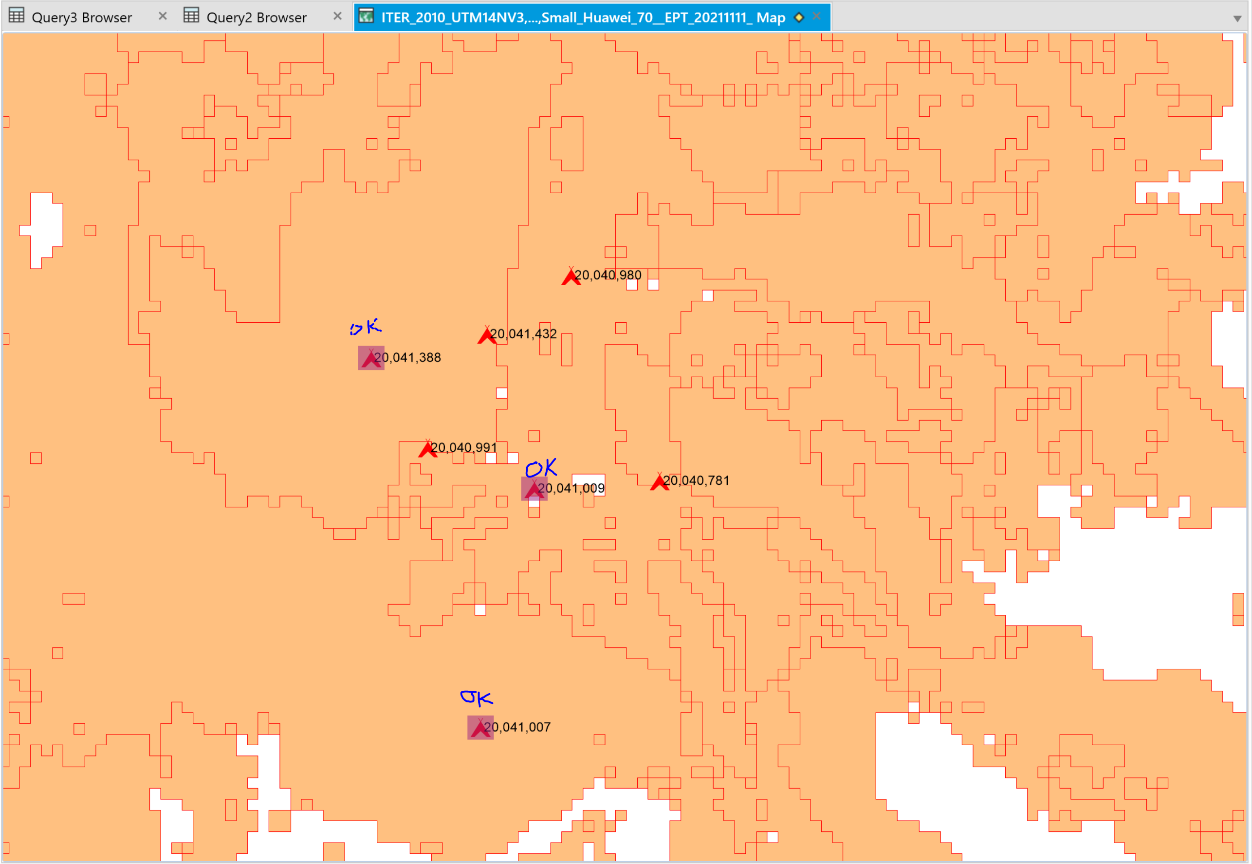 wrong counting points into polygons | MapInfo Pro