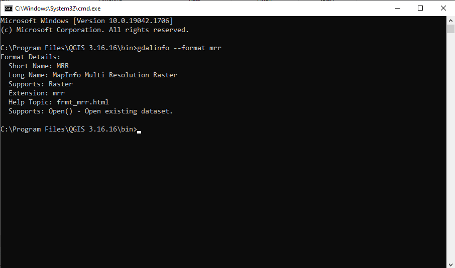 GDAL MRR Plugin for GDAL version 3.2.x, 3.3.x and 3.4.x | MapInfo Pro