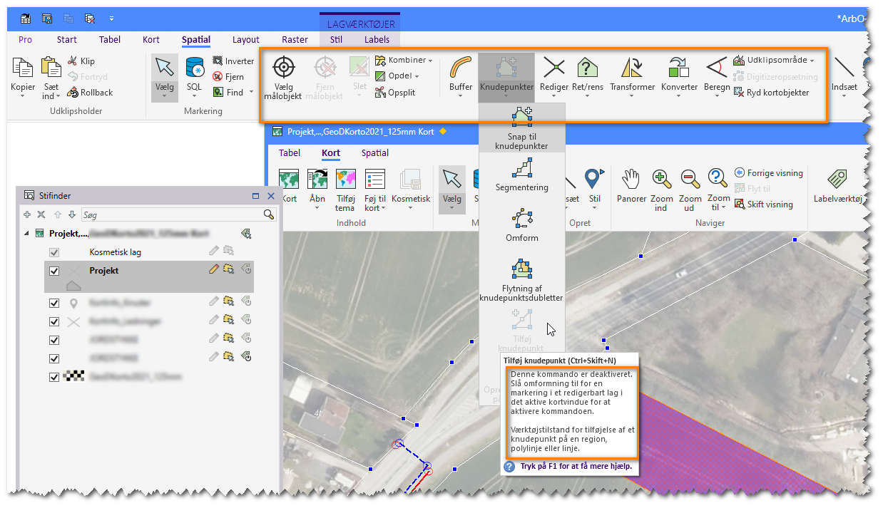 MapInfo Pro 2019: Hvordan tilføjer jeg et knudepunkt til en polygon ...