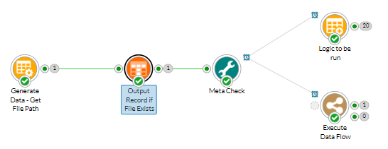 Processing Data Flow when new file is posted in the directory | Data360 Analyze