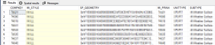 Registering SQL Server Spatial DB View with MAPCATALOG | MapInfo Pro