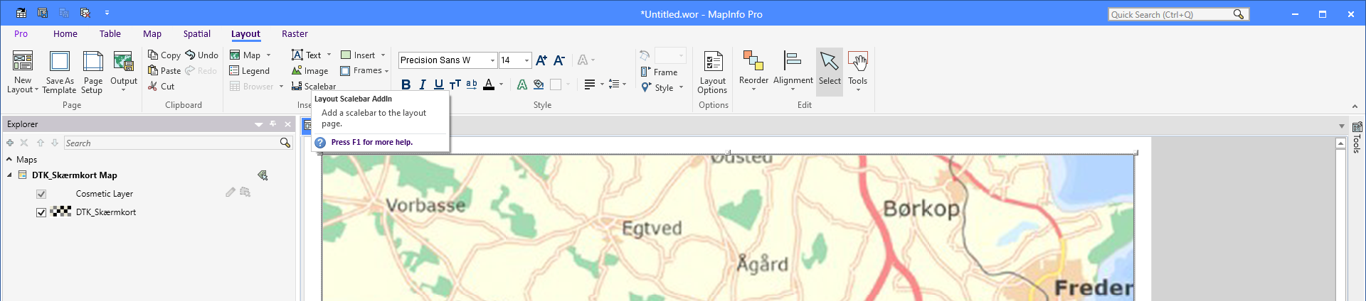 MapInfo Monday: 3 Scalebars for your Layout | MapInfo Pro