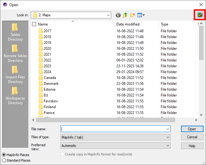 MapInfo Monday: Opening DBMS Tables | MapInfo Pro