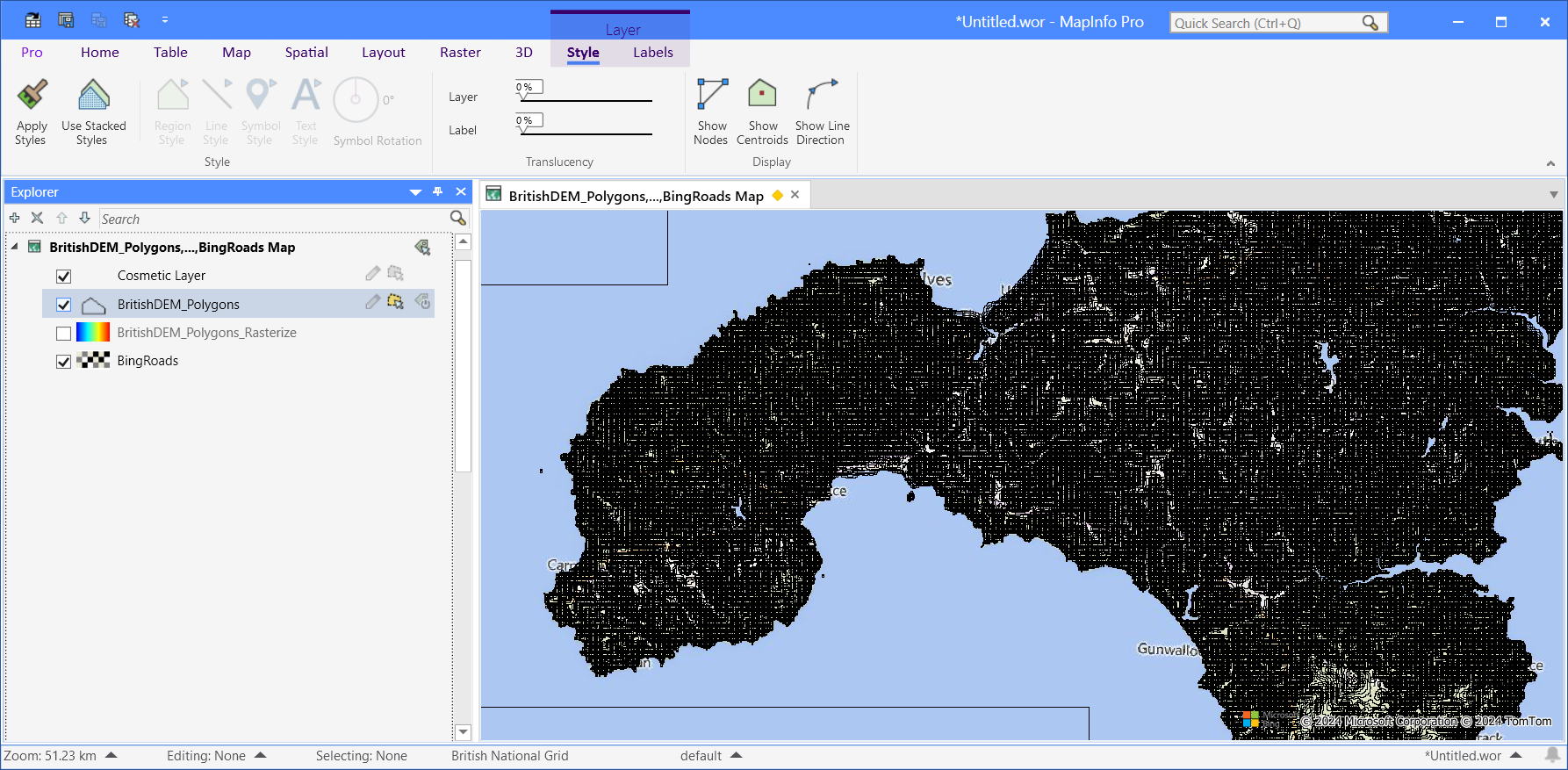 MapInfo Monday: Creating and Visualizing Raster Data | MapInfo Pro