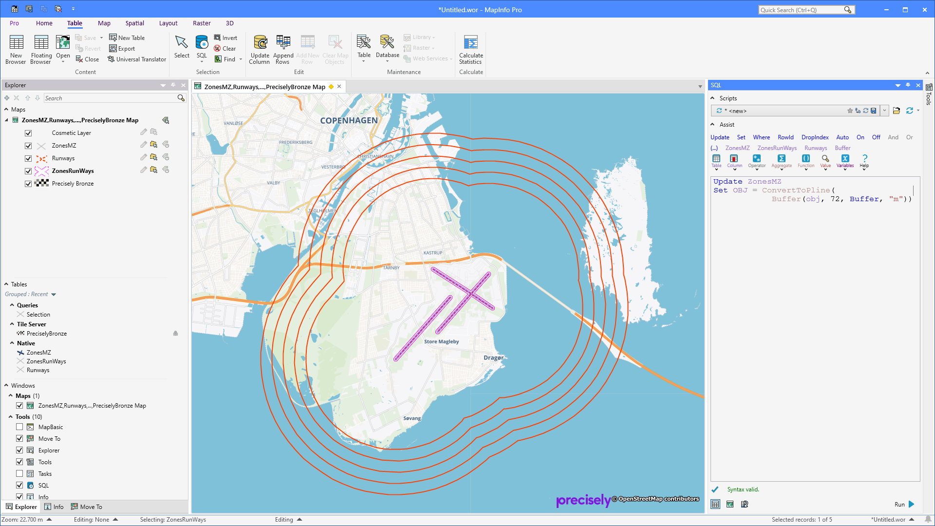 MapInfo Monday: Airport Zones in 3D | MapInfo Pro