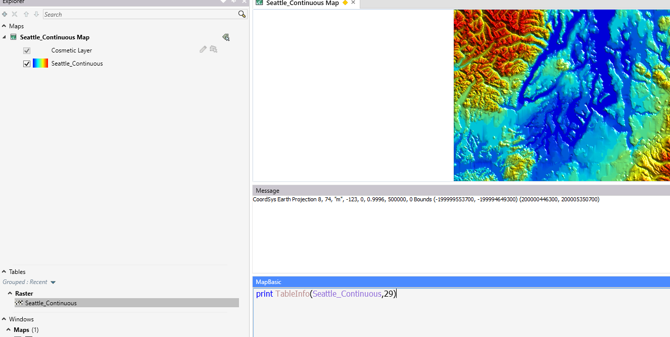 Support Required for basic actions in MapInfo Python | MapInfo Pro